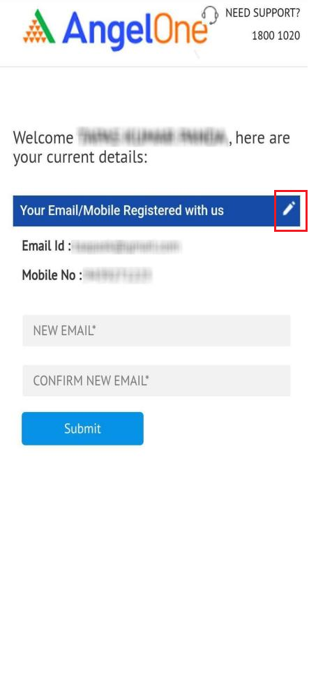 How to Modify Your Email-ID in Angel One Account?